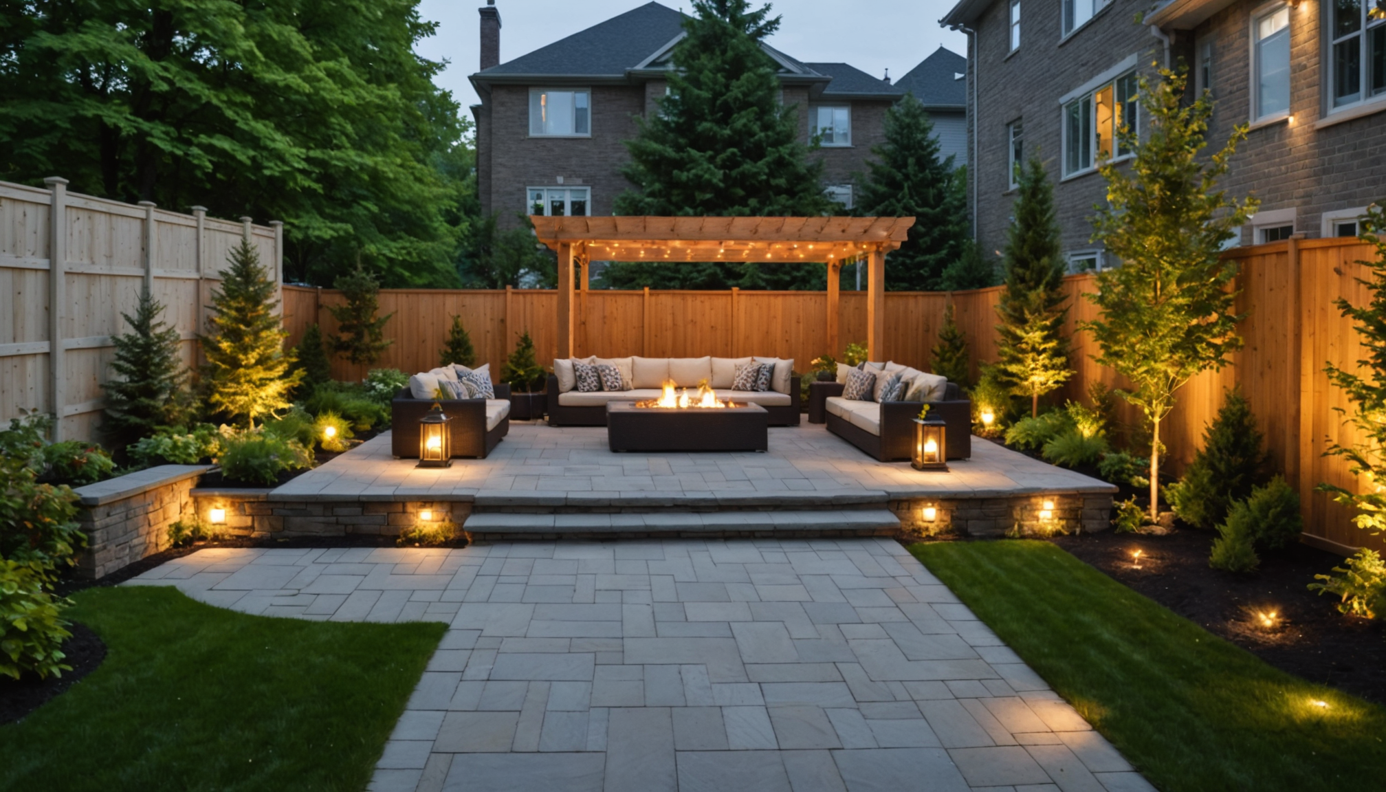 Toronto Backyard Landscaping Ideas for Entertaining - Aden Earthworks